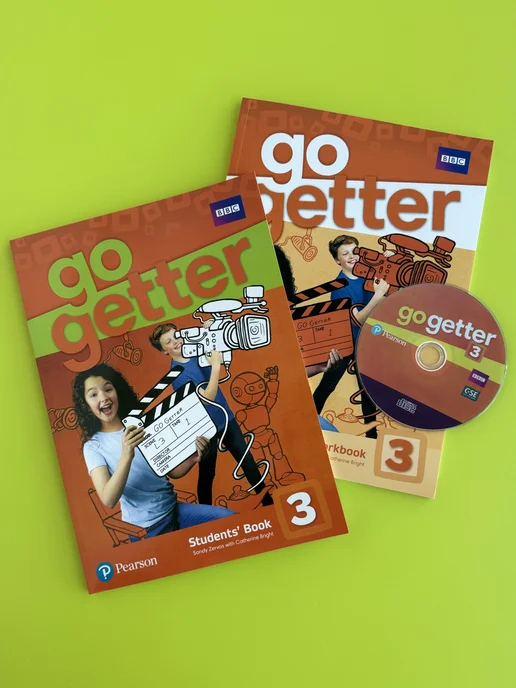 Go Getter 3 Students' Book + WorkBook + CD-диск E-book