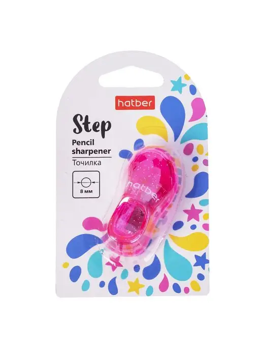 Точилка STEP с контейнером Hatber