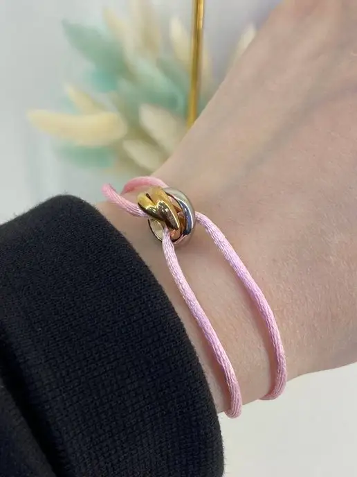 Браслет нить Картье LUXJEWERLY 140722125 купить в интернет Браслет нить Картье LUXJEWERLY 140722125 купить в интернет